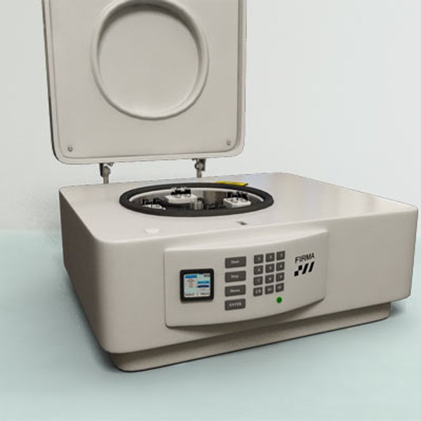 3d model of lab centrifuge
