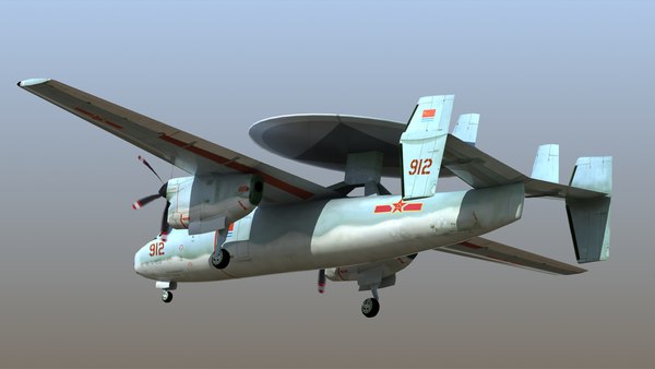 modelo 3d KJ-600 AWAC - TurboSquid 1578047