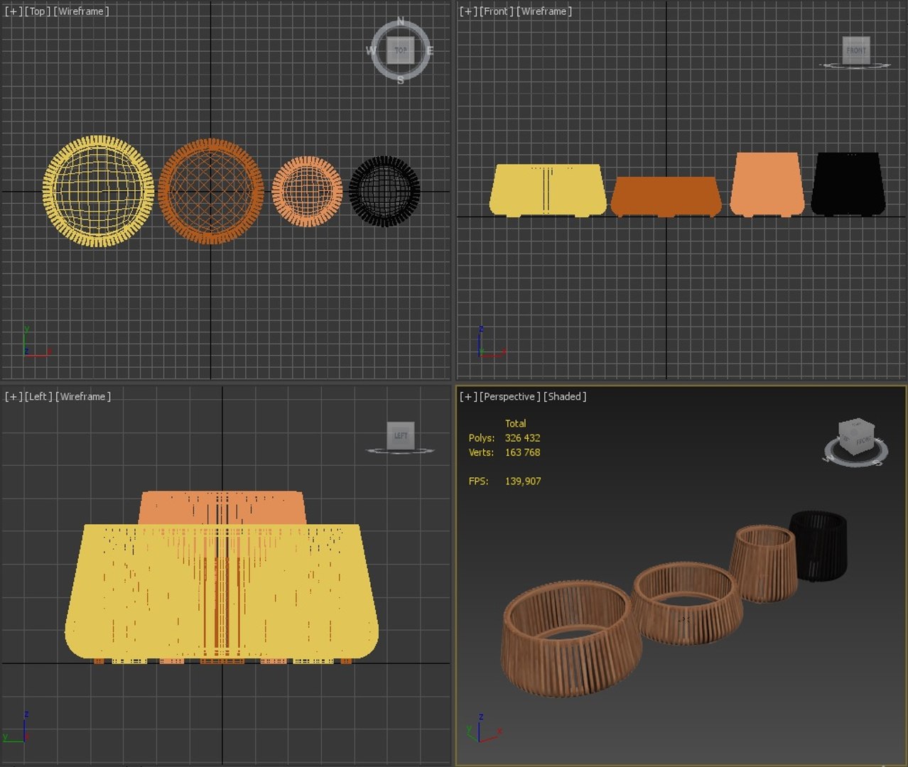 3D model Lindi coffee table - TurboSquid 1777974