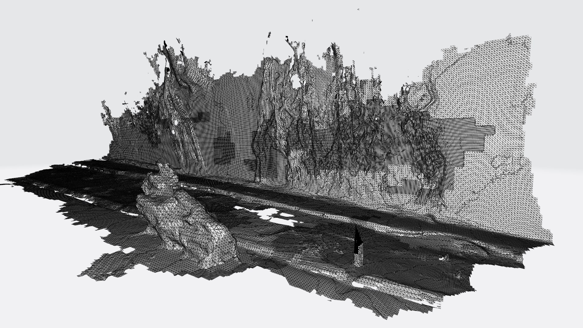 3D Model Root Wall - TurboSquid 1968070