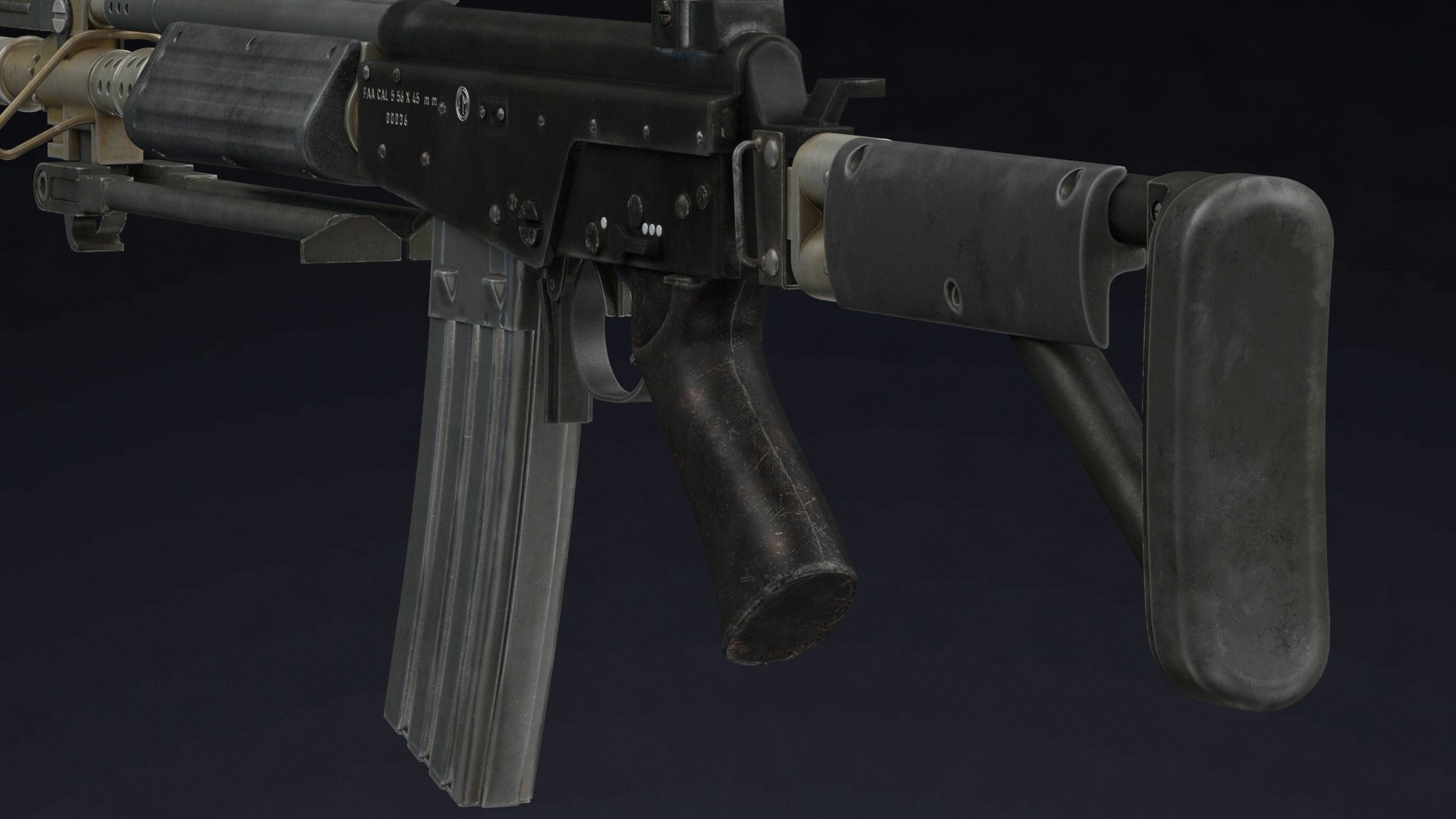 FARA 83 Low Poly 3D Model - TurboSquid 1874990