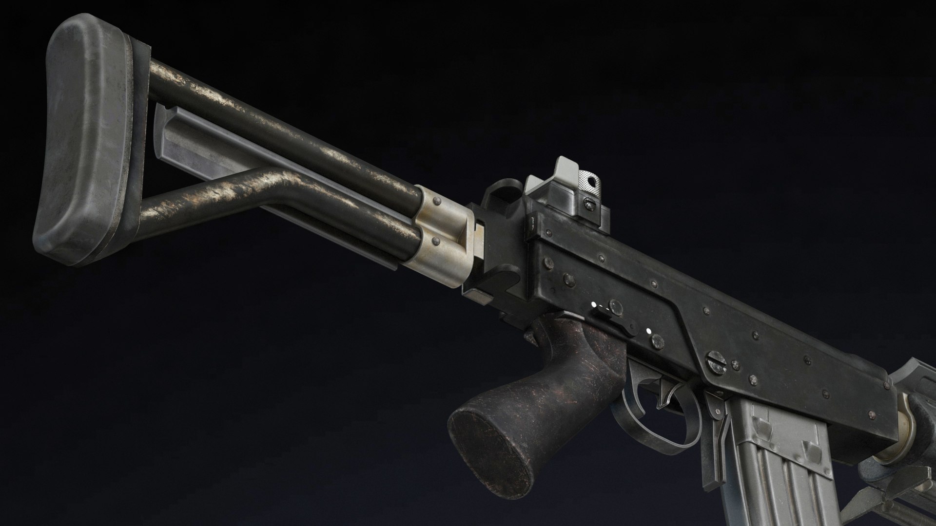 FARA 83 Low Poly 3D Model - TurboSquid 1874990