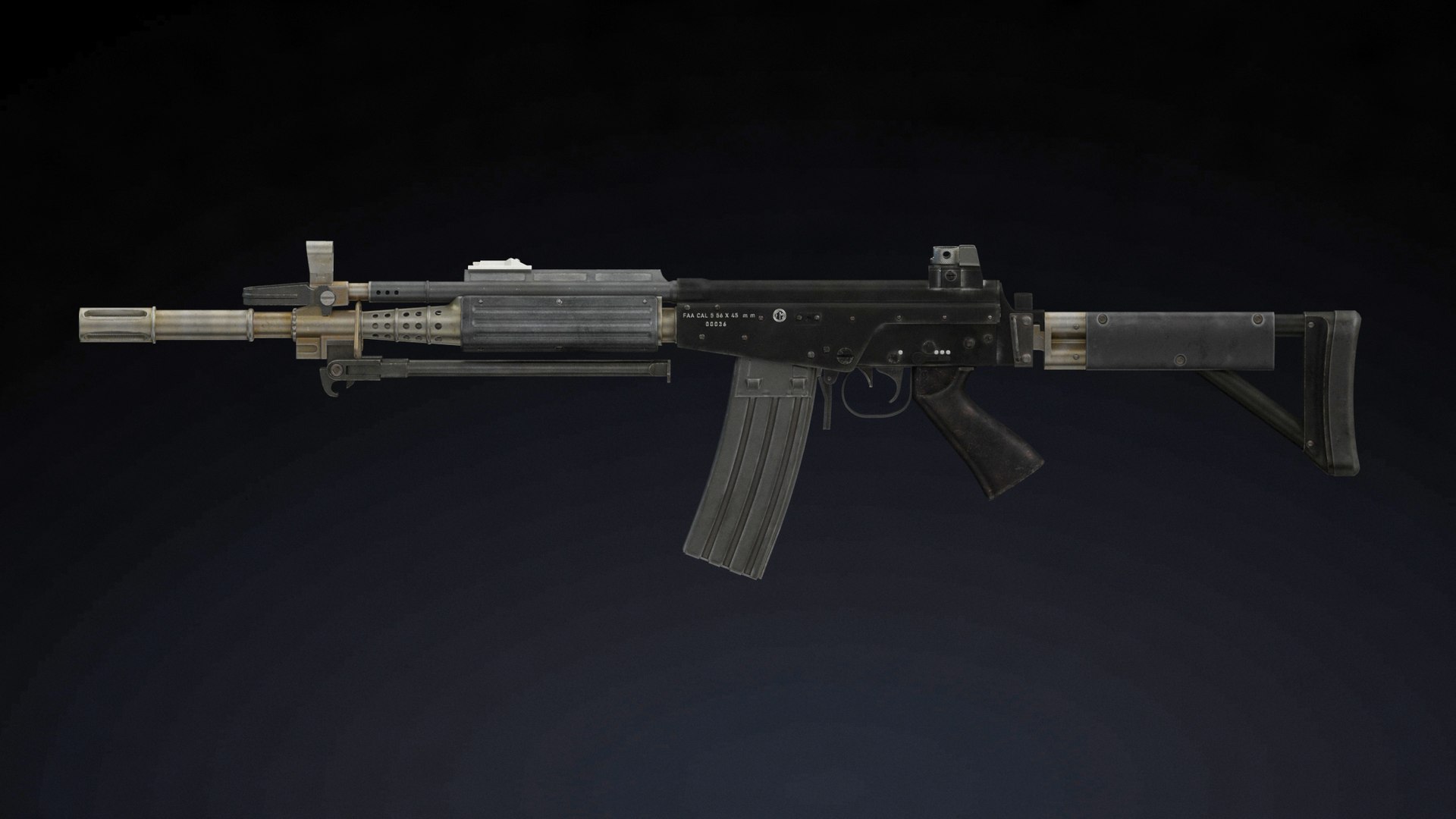 FARA 83 Low Poly 3D Model - TurboSquid 1874990