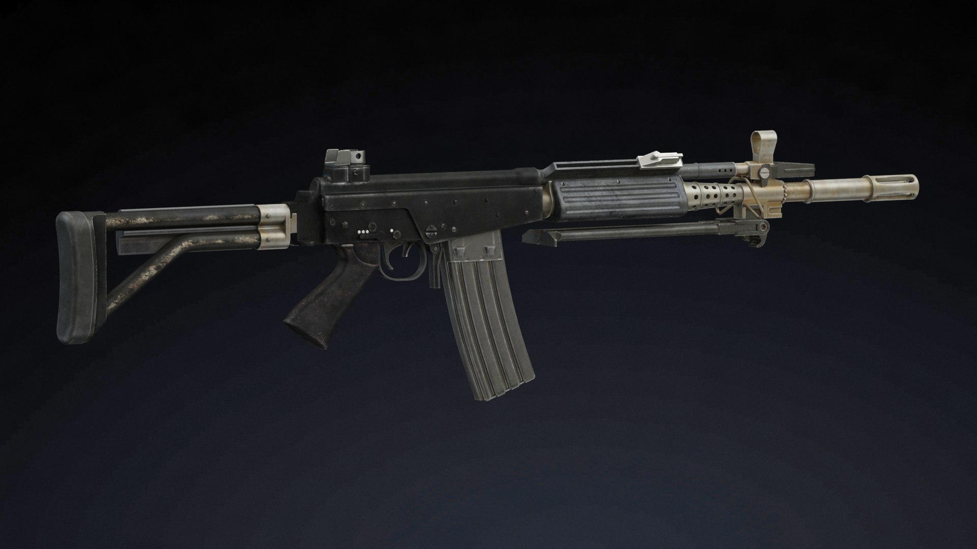 FARA 83 Low Poly 3D Model - TurboSquid 1874990