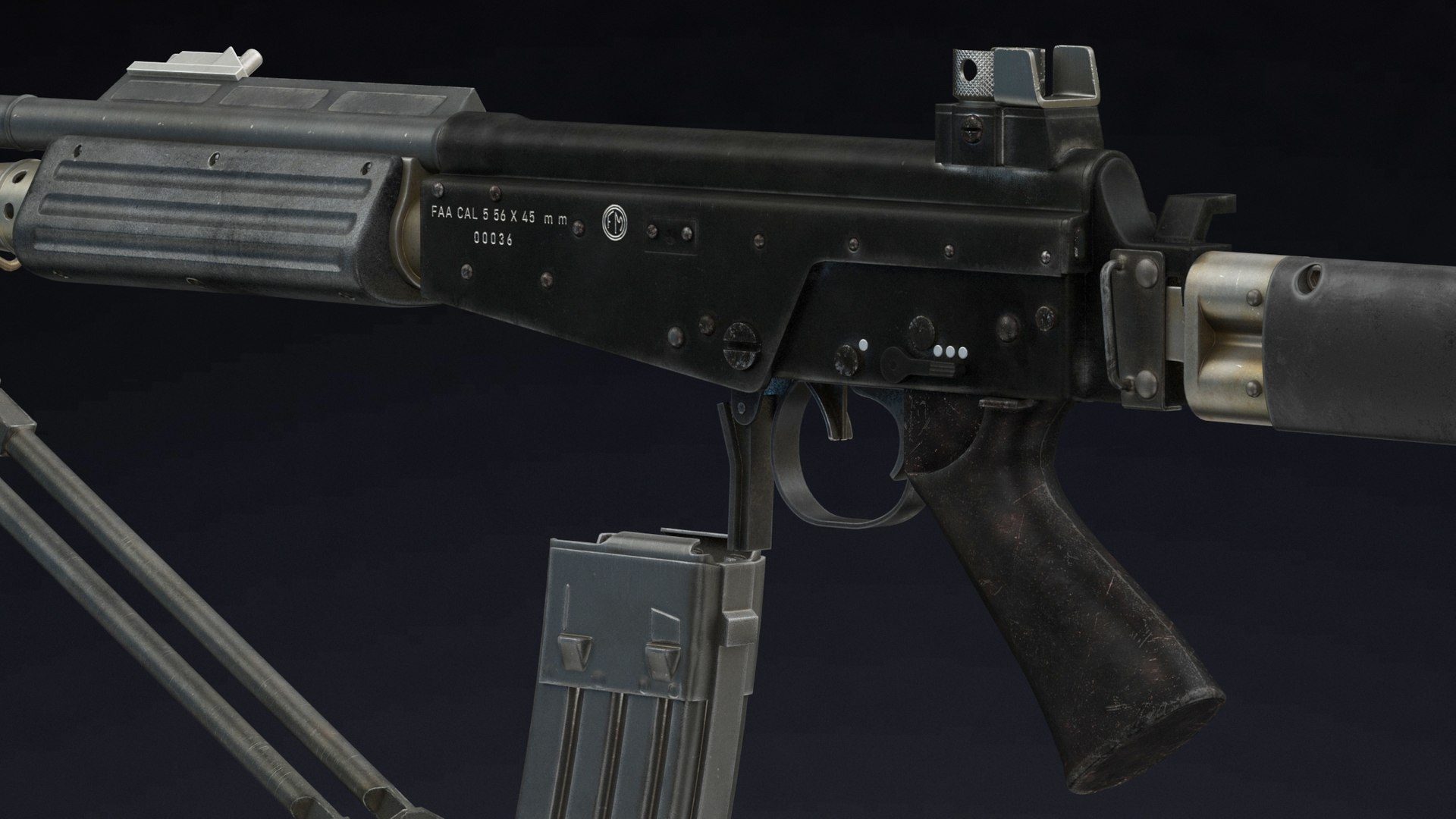 FARA 83 Low Poly 3D Model - TurboSquid 1874990