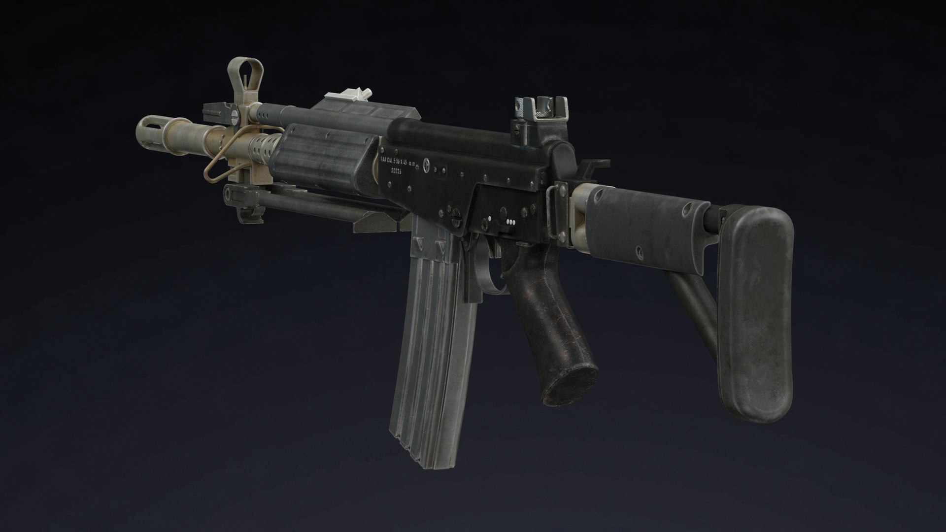 FARA 83 Low Poly 3D Model - TurboSquid 1874990