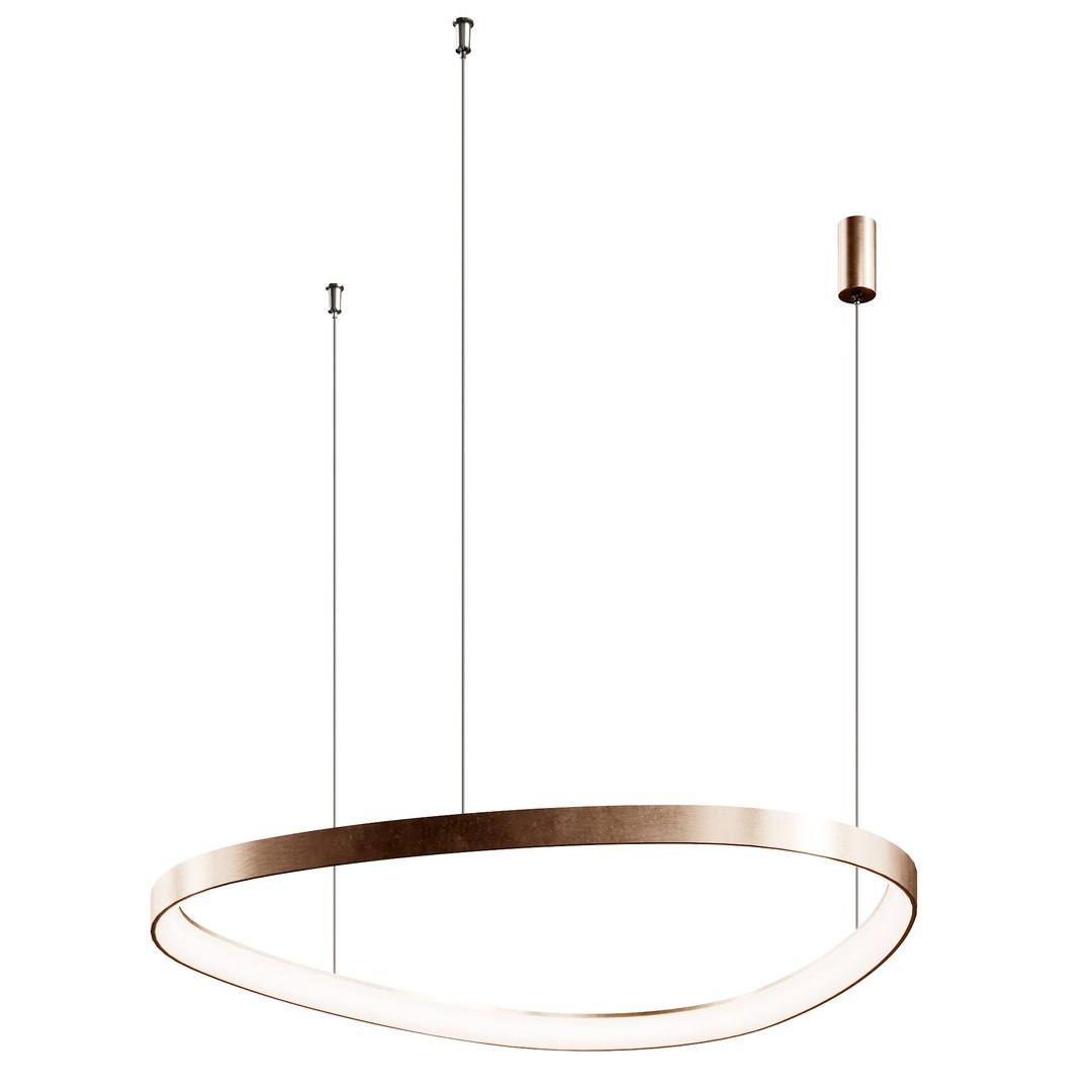 Svetilnik Chandelier Viokef Loop 2 models 3D model - TurboSquid 2096160