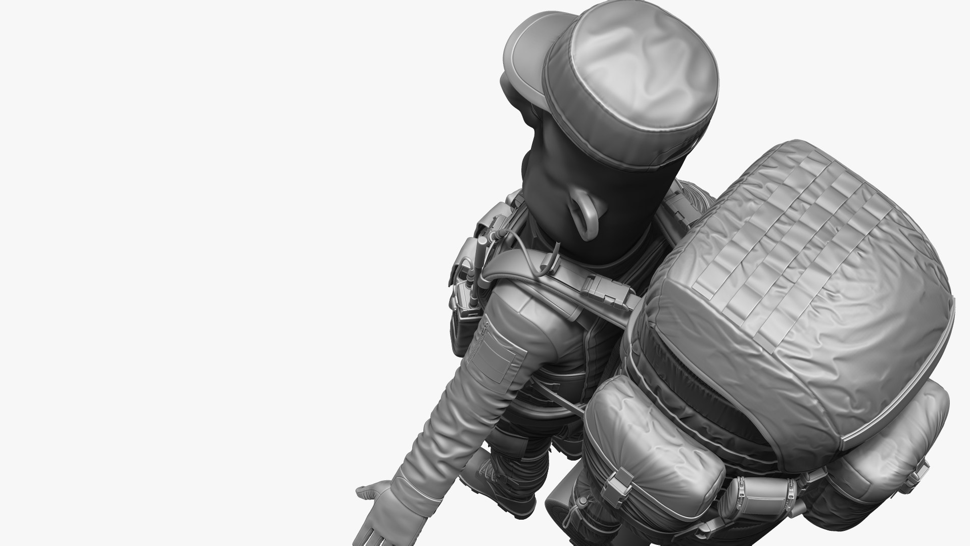 Toony Cartoon Zbrush Soldier 3D model - TurboSquid 2065006