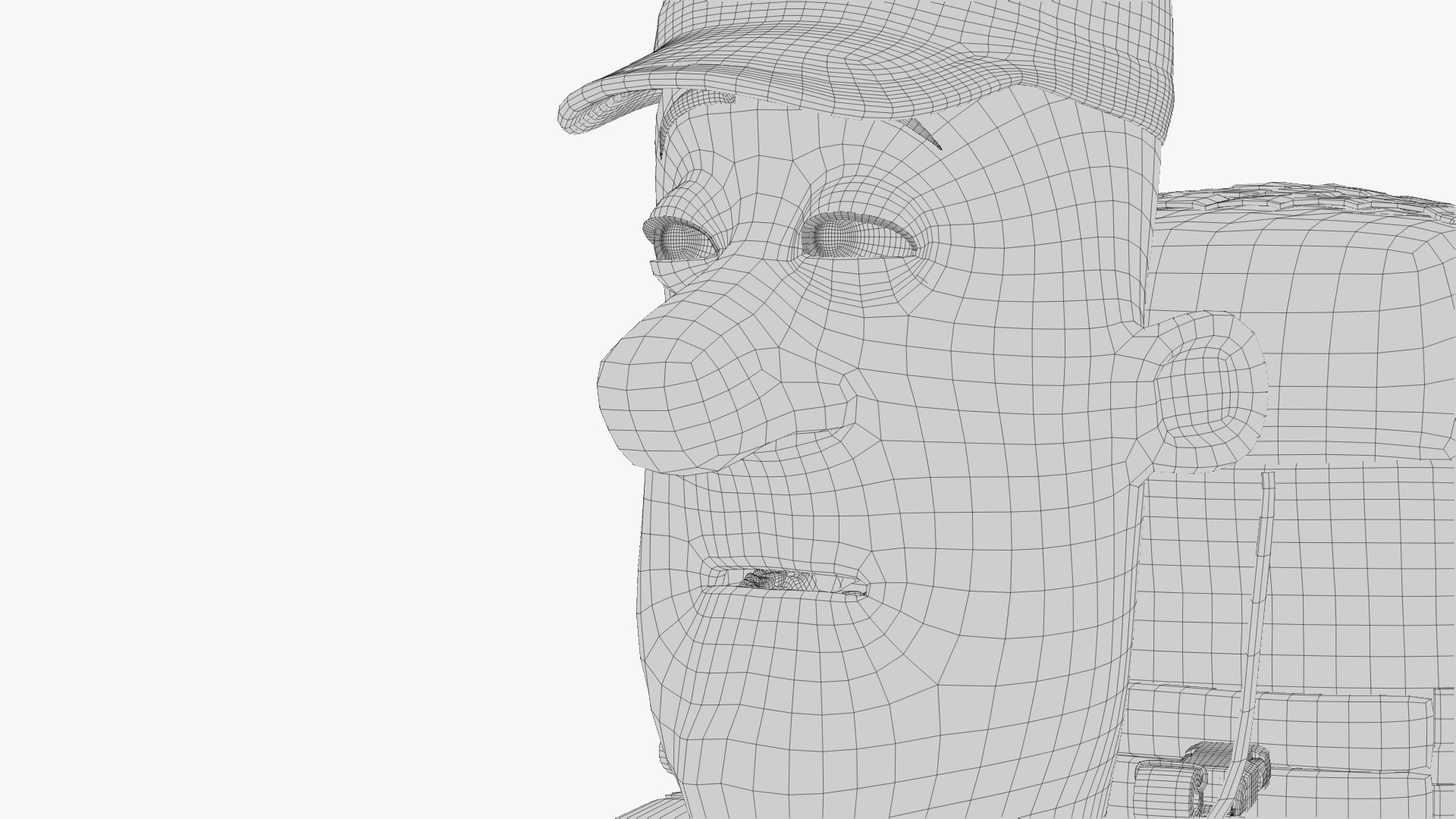 Toony Cartoon Zbrush Soldier 3D model - TurboSquid 2065006