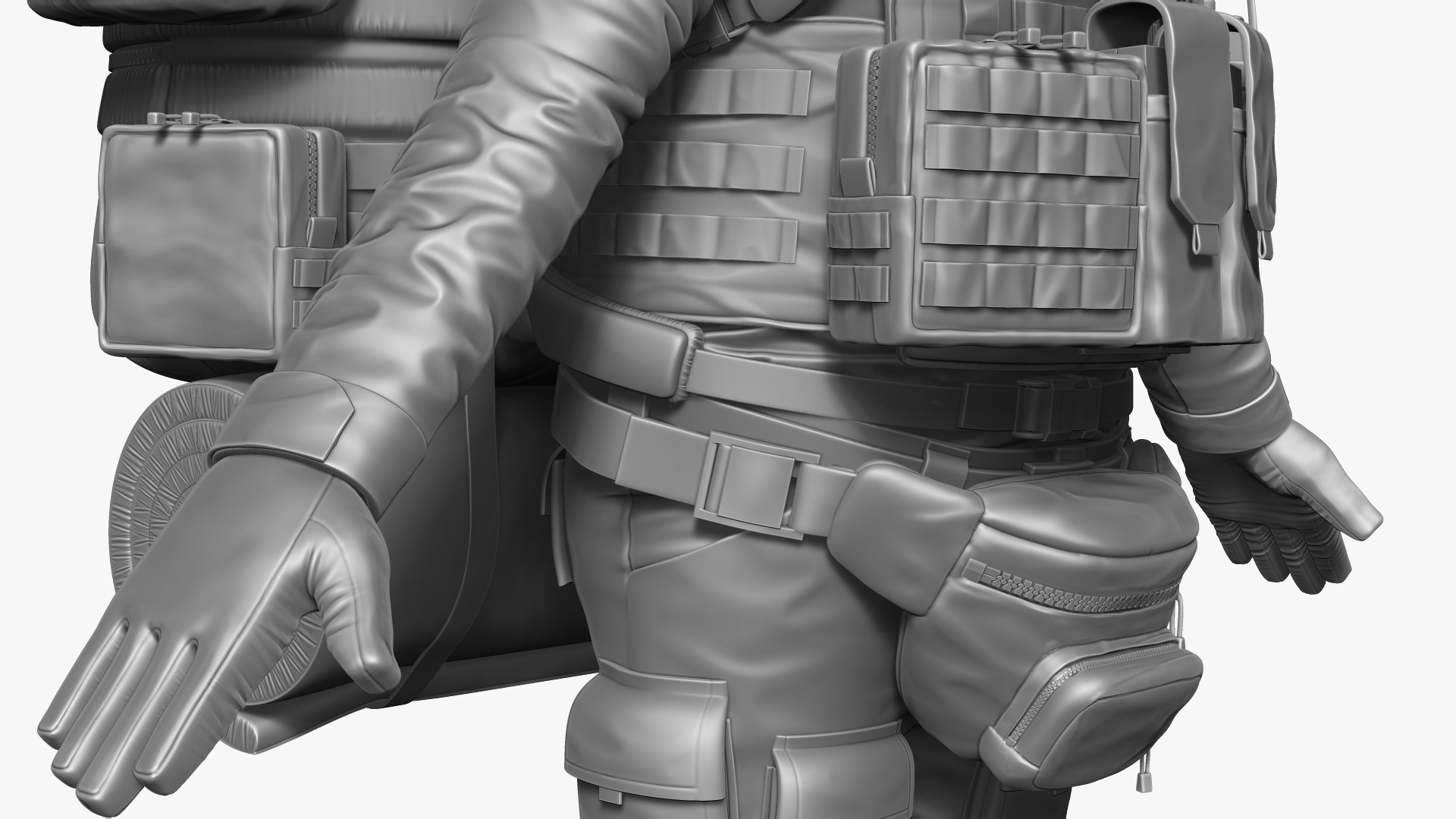 Toony Cartoon Zbrush Soldier 3D model - TurboSquid 2065006