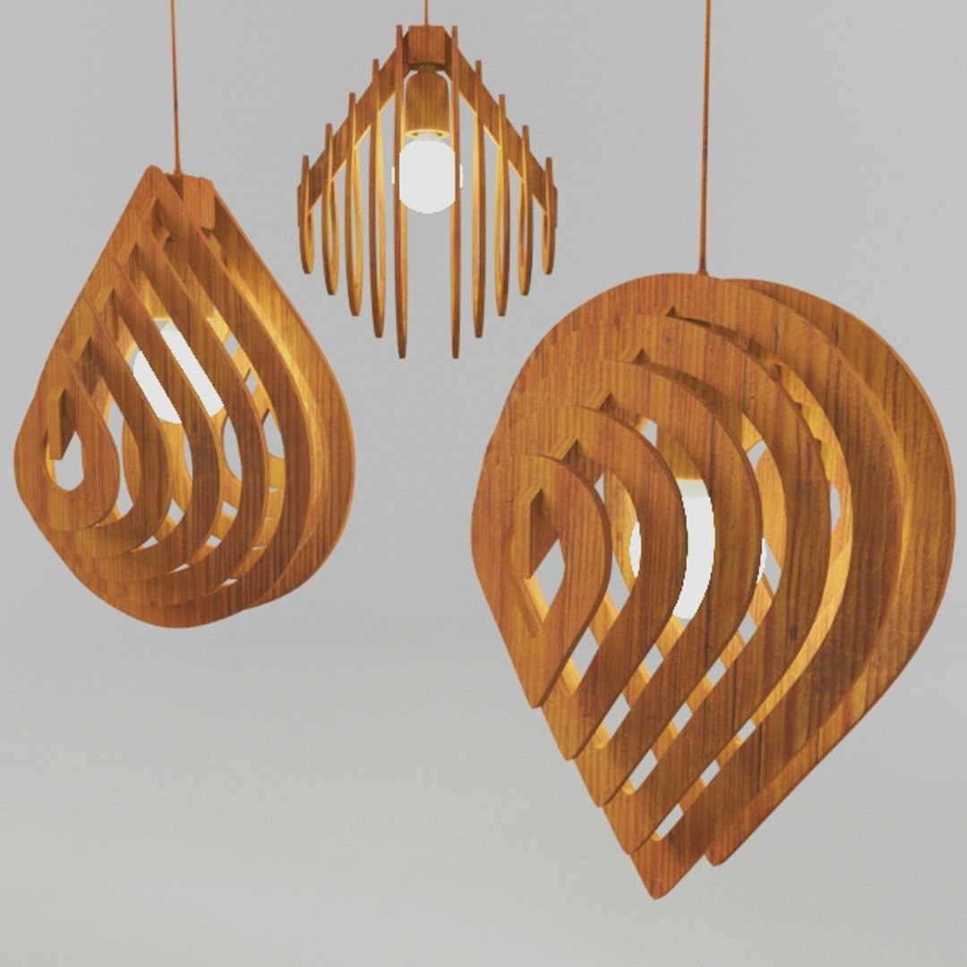 wood lamp drops max