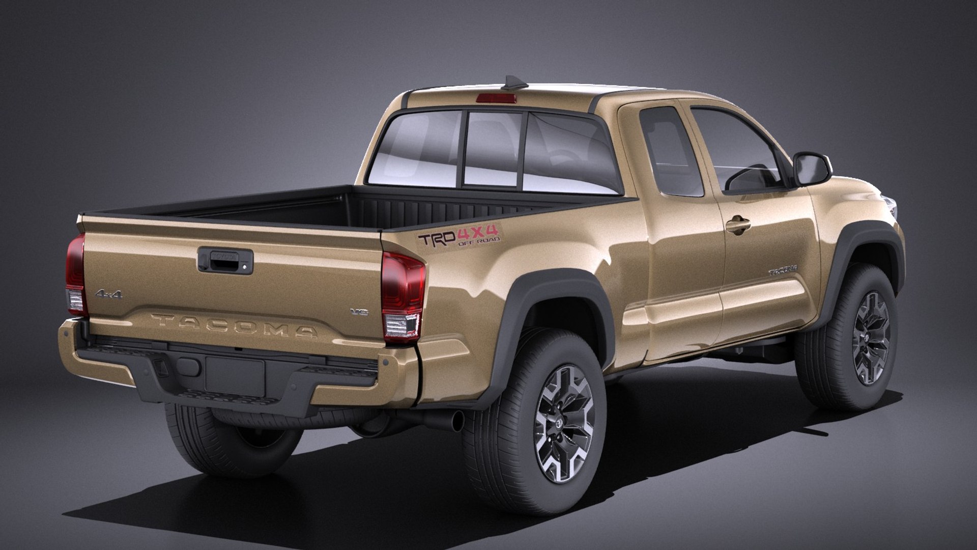 Toyota 2018 Trd 3D Model - TurboSquid 1263391