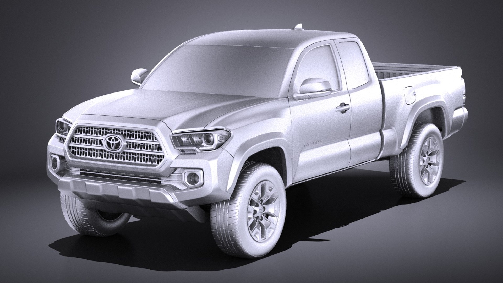 Toyota 2018 Trd 3D Model - TurboSquid 1263391