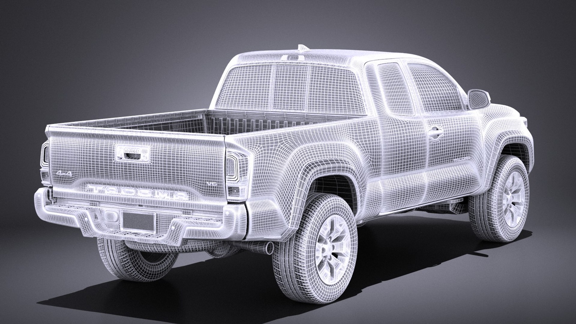 Toyota 2018 Trd 3D Model - TurboSquid 1263391