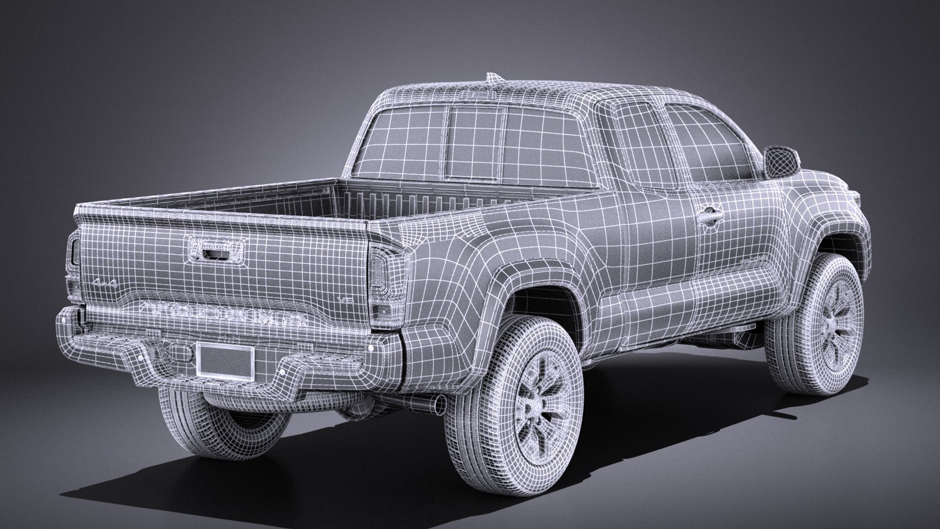 Toyota 2018 Trd 3D Model - TurboSquid 1263391