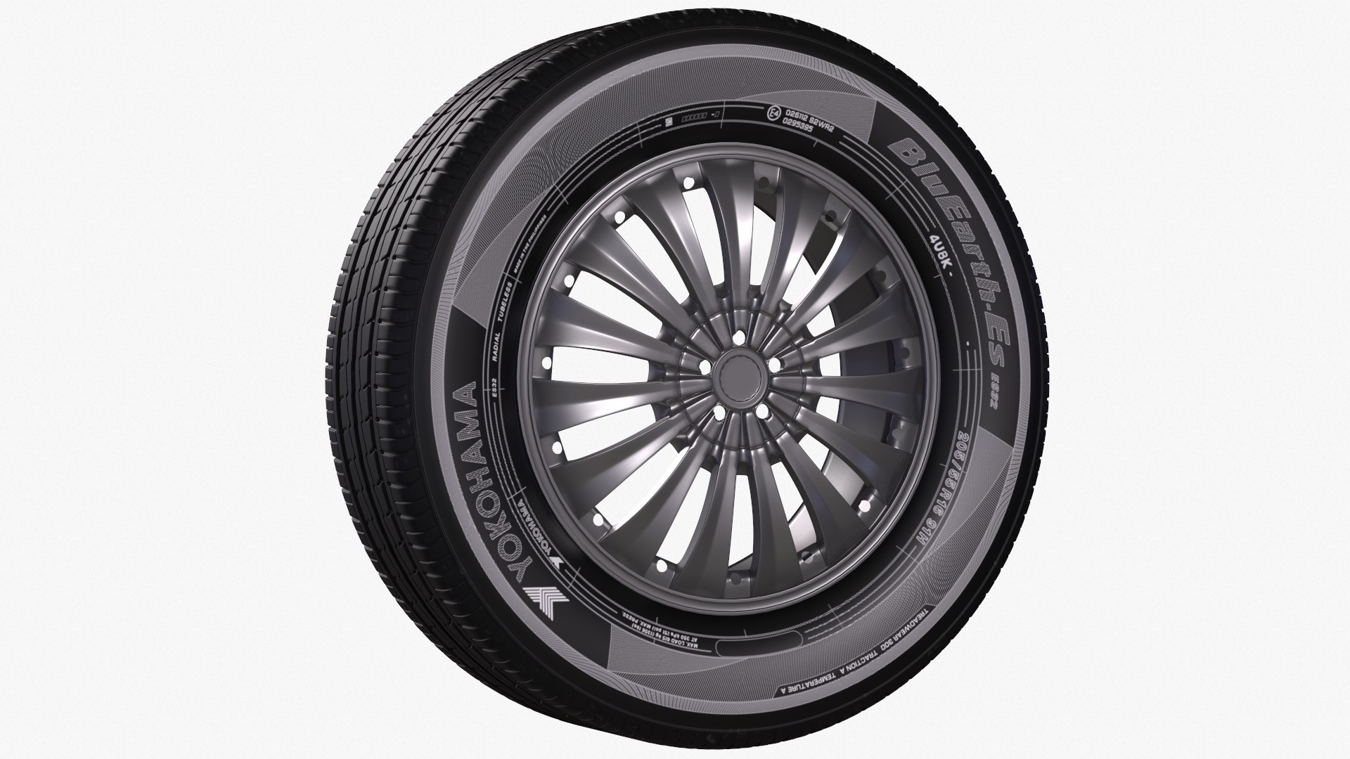 Yokohama Wheel - Bluearth ES32 3D - TurboSquid 2098802