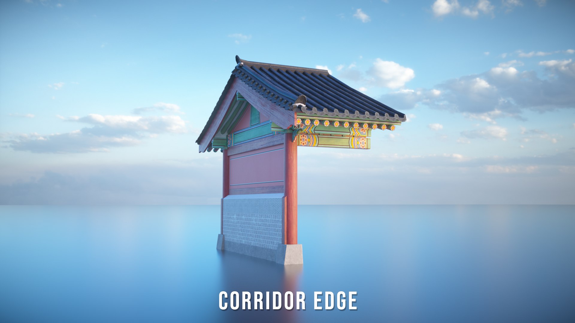 Korea Gyeongbokgung Haenggak Module 3D - TurboSquid 2186731