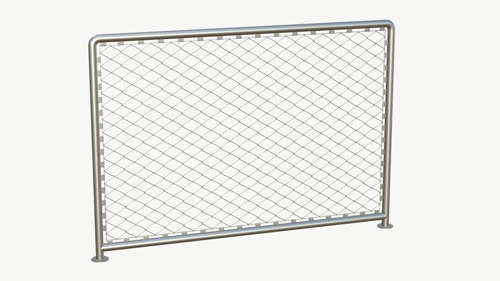 Chain Link Fence Realistic 3D Model - TurboSquid 2145586