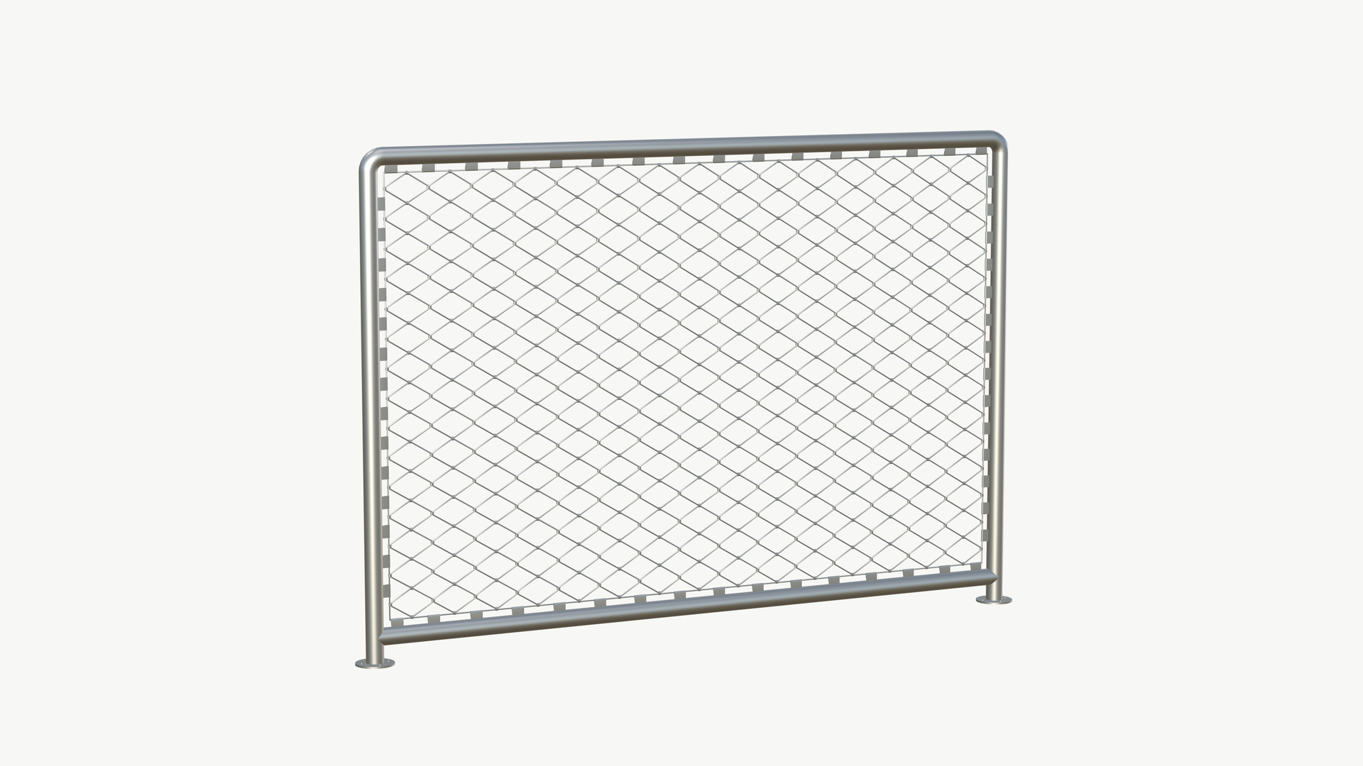 Chain Link Fence Realistic 3D Model - TurboSquid 2145586