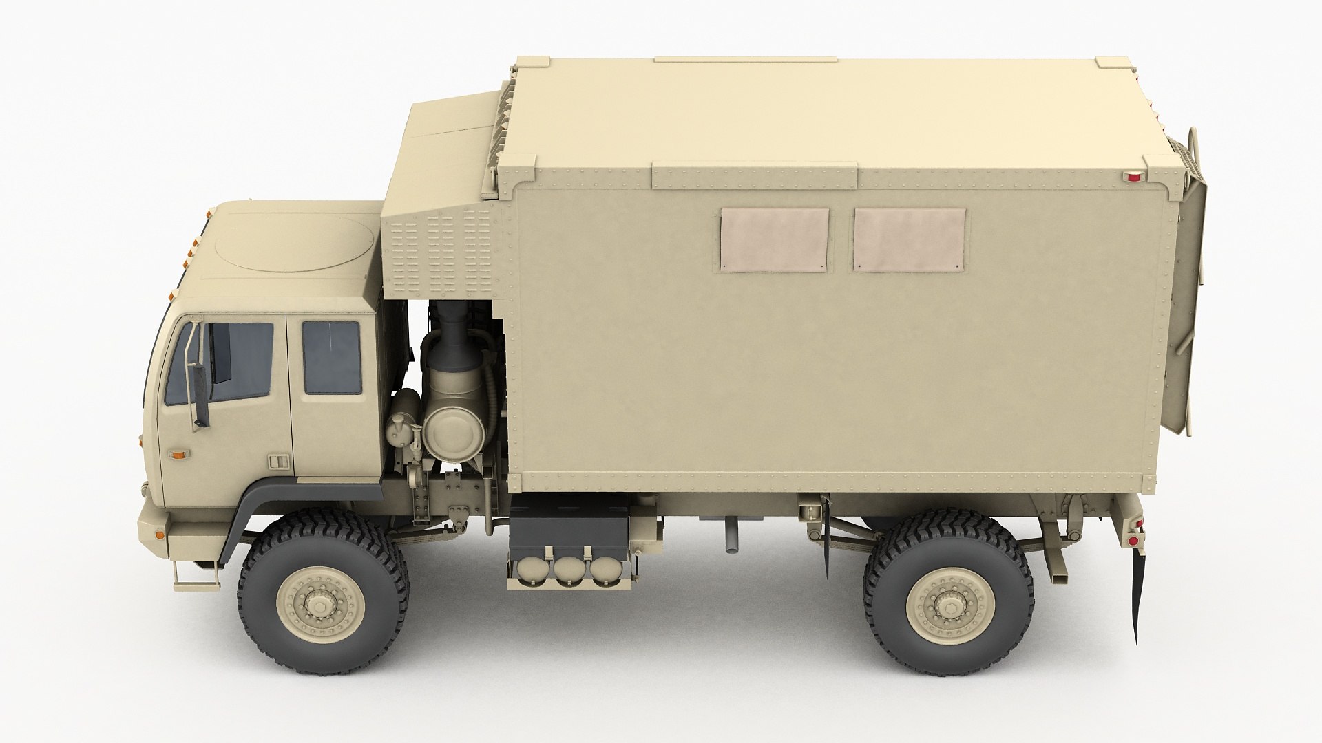 3D M1079 Van Truck - TurboSquid 2076807