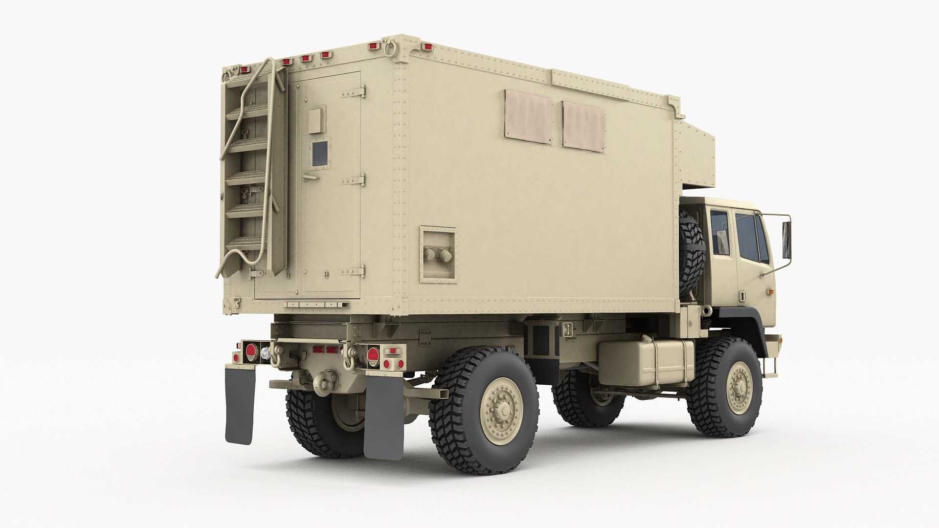 3D M1079 Van Truck - TurboSquid 2076807