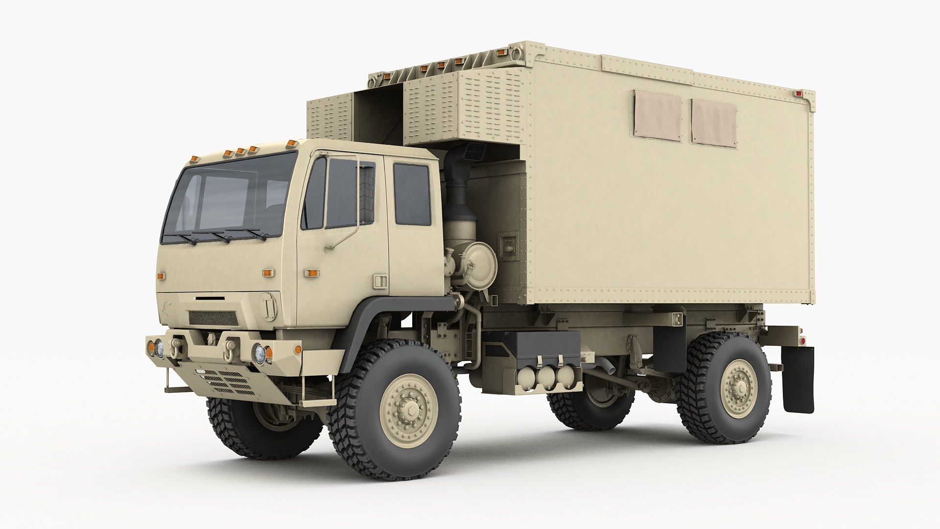 3D M1079 Van Truck - TurboSquid 2076807