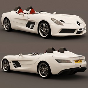 3D Mercedes Benz SLR Models - Browse & Download Formats - TurboSquid