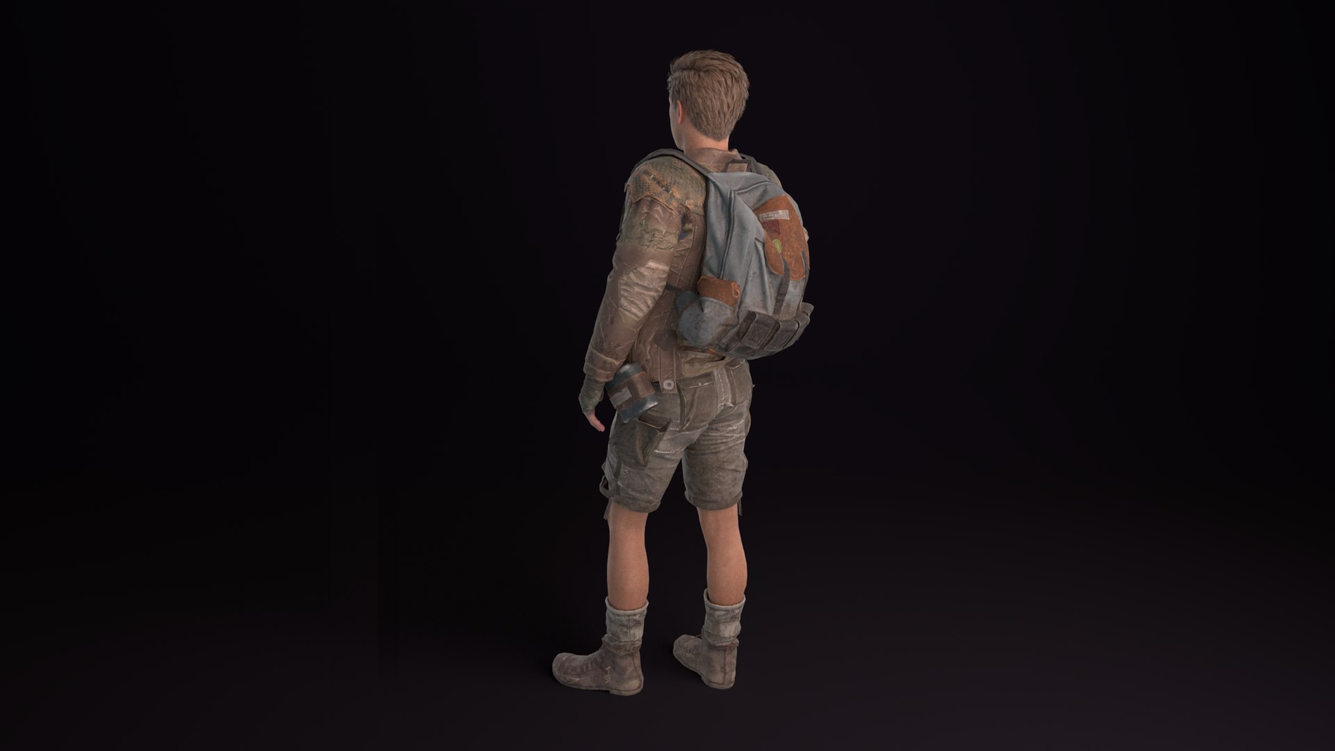 Apocalypse Male2 3D Model - TurboSquid 2249887