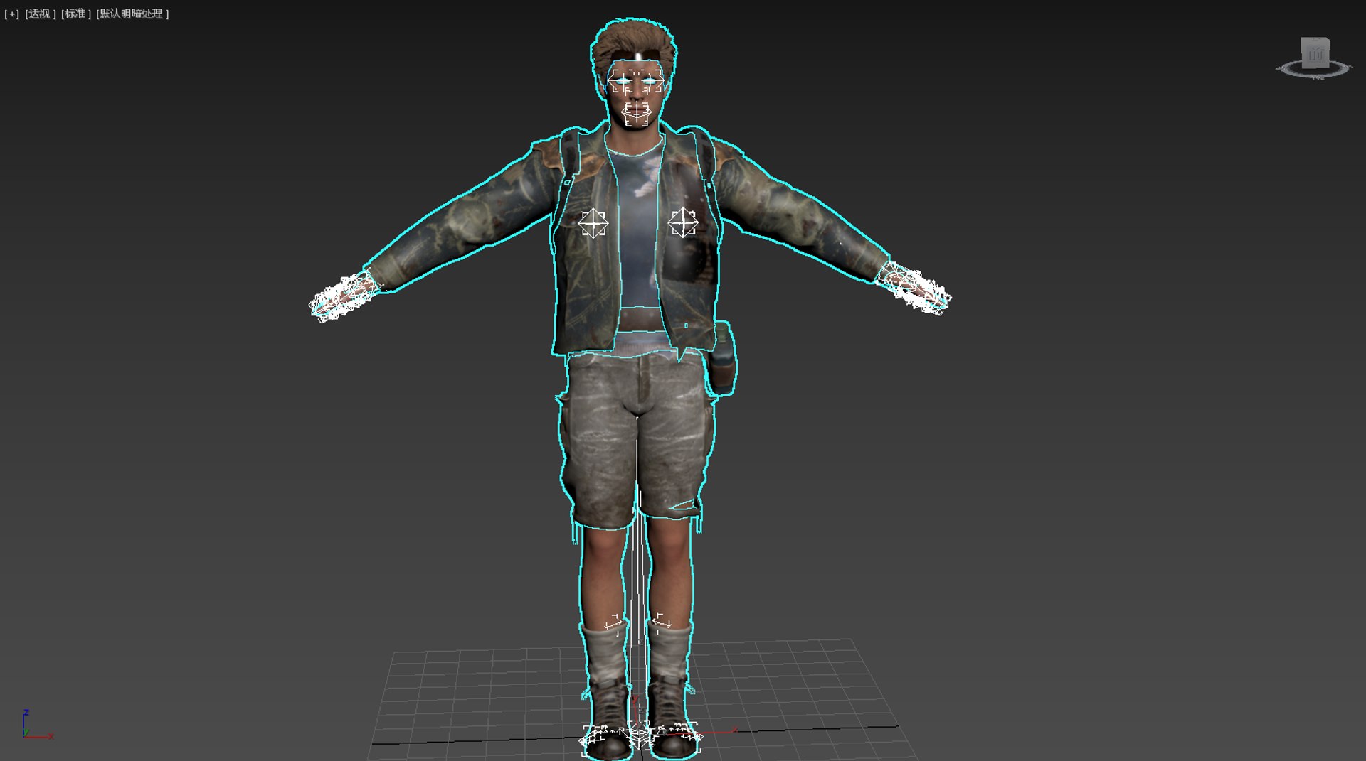 Apocalypse Male2 3D Model - TurboSquid 2249887