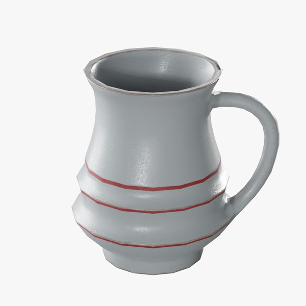 3D Vase - game ready model - TurboSquid 1897839