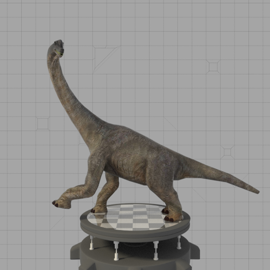 Brachiosaurus Brachiosaur 3d X