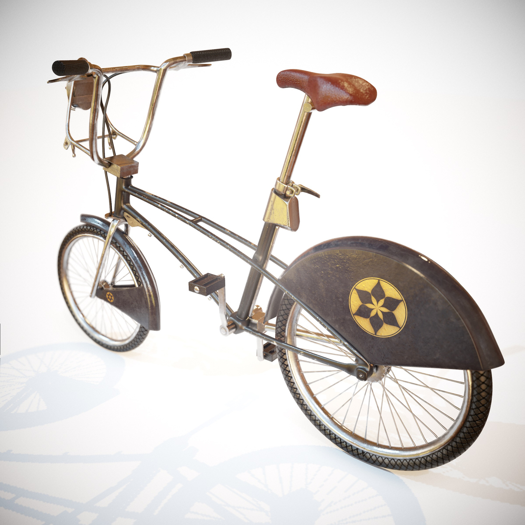 3d model realistic bike