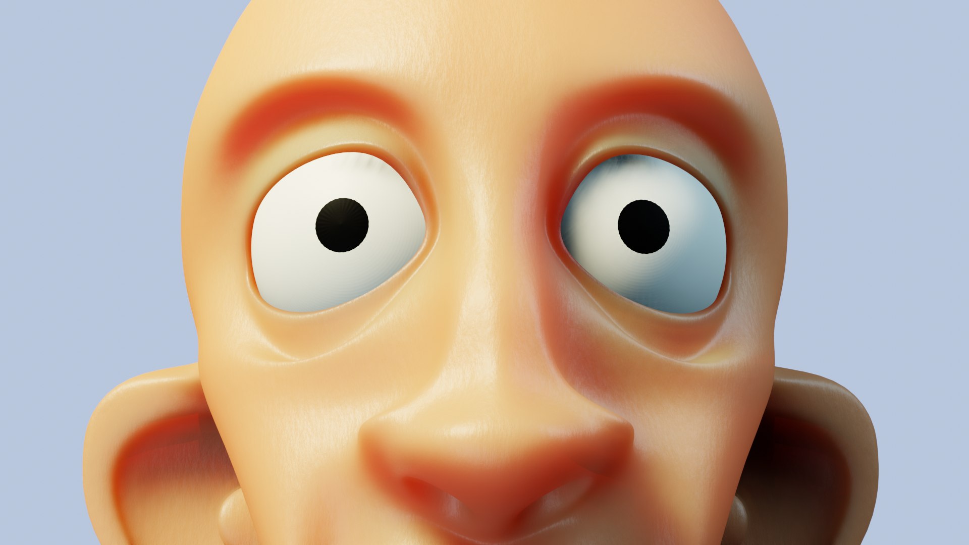 3D Model Cartoon Bust 011 - Blender - Low Poly - TurboSquid 1929246