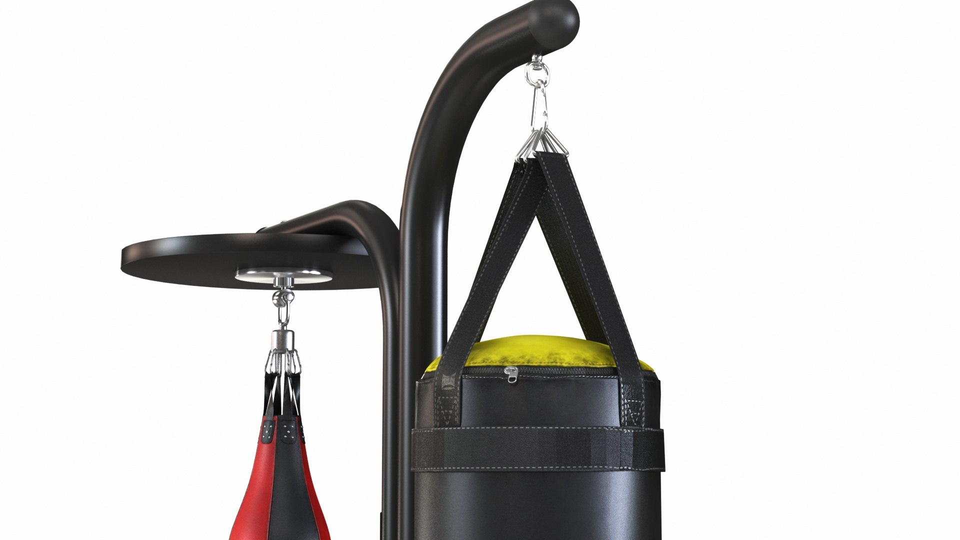 Boxing Sand Bag And Speed Bag With Stand 3D Model - TurboSquid 1959209