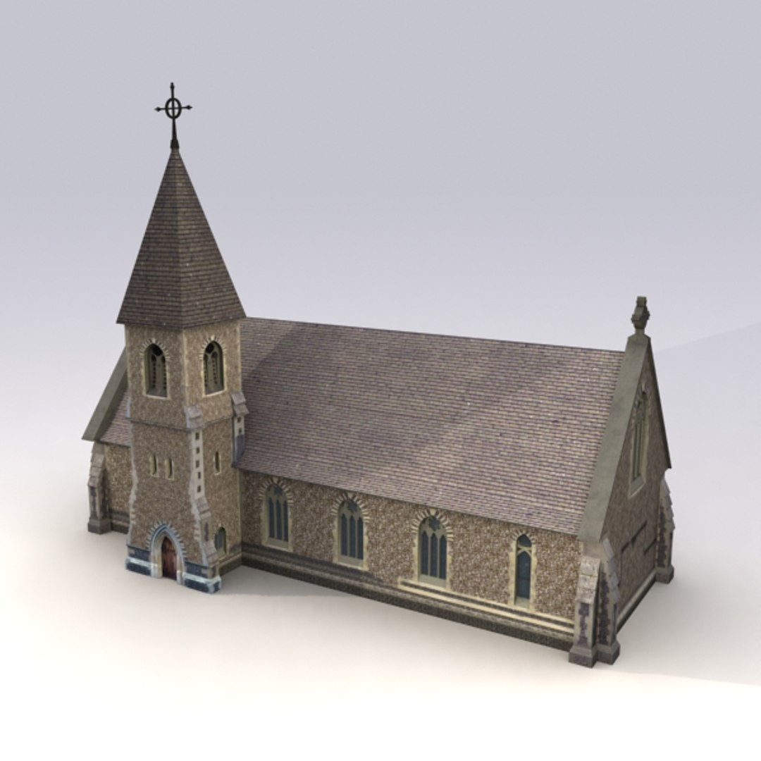 Church 3d Model