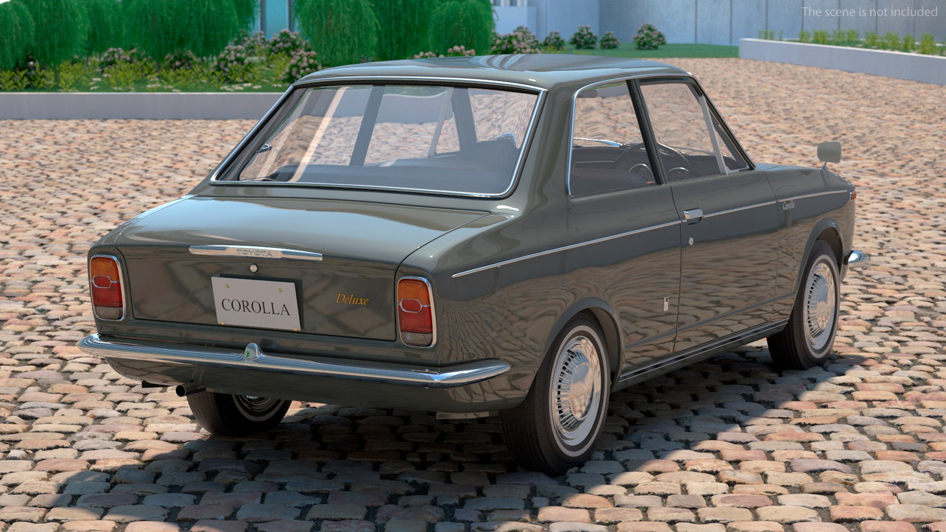Toyota Corolla E10 1966 Simple Interior Gray 3D - TurboSquid 2128390