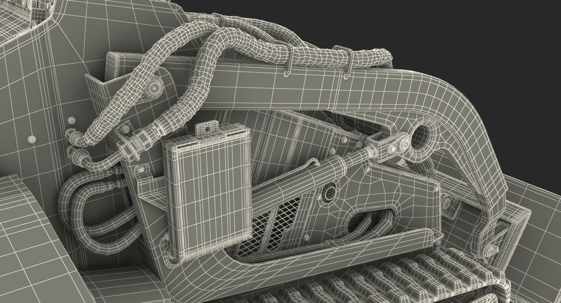 Mini Loader Clean 3D Model - TurboSquid 1381744