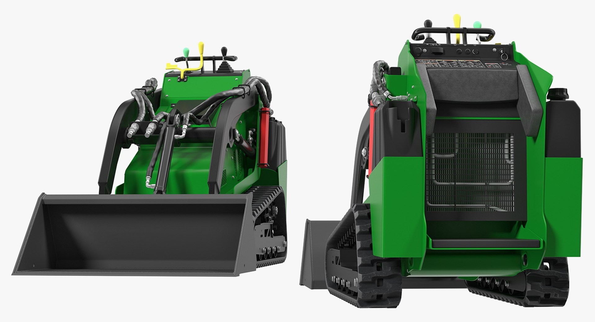 Mini Loader Clean 3D Model - TurboSquid 1381744