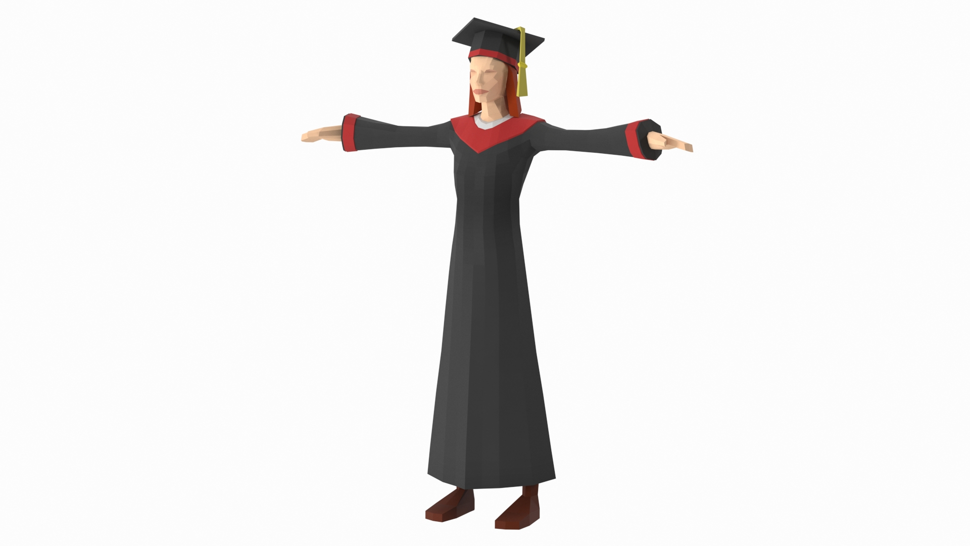 3D Student Low Poly Rigged Model - TurboSquid 2188875