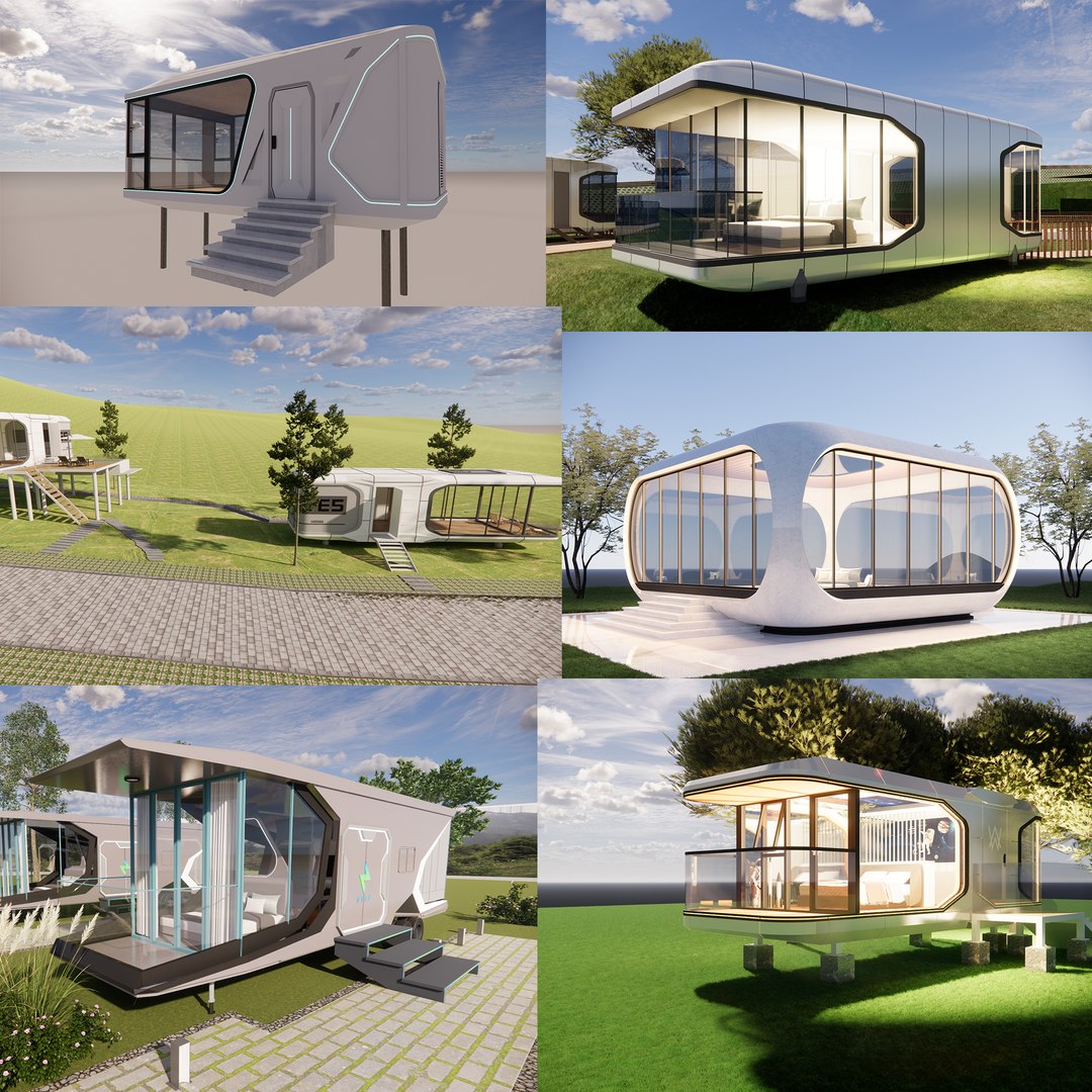 3D Capsule Room -A2 - TurboSquid 2377811