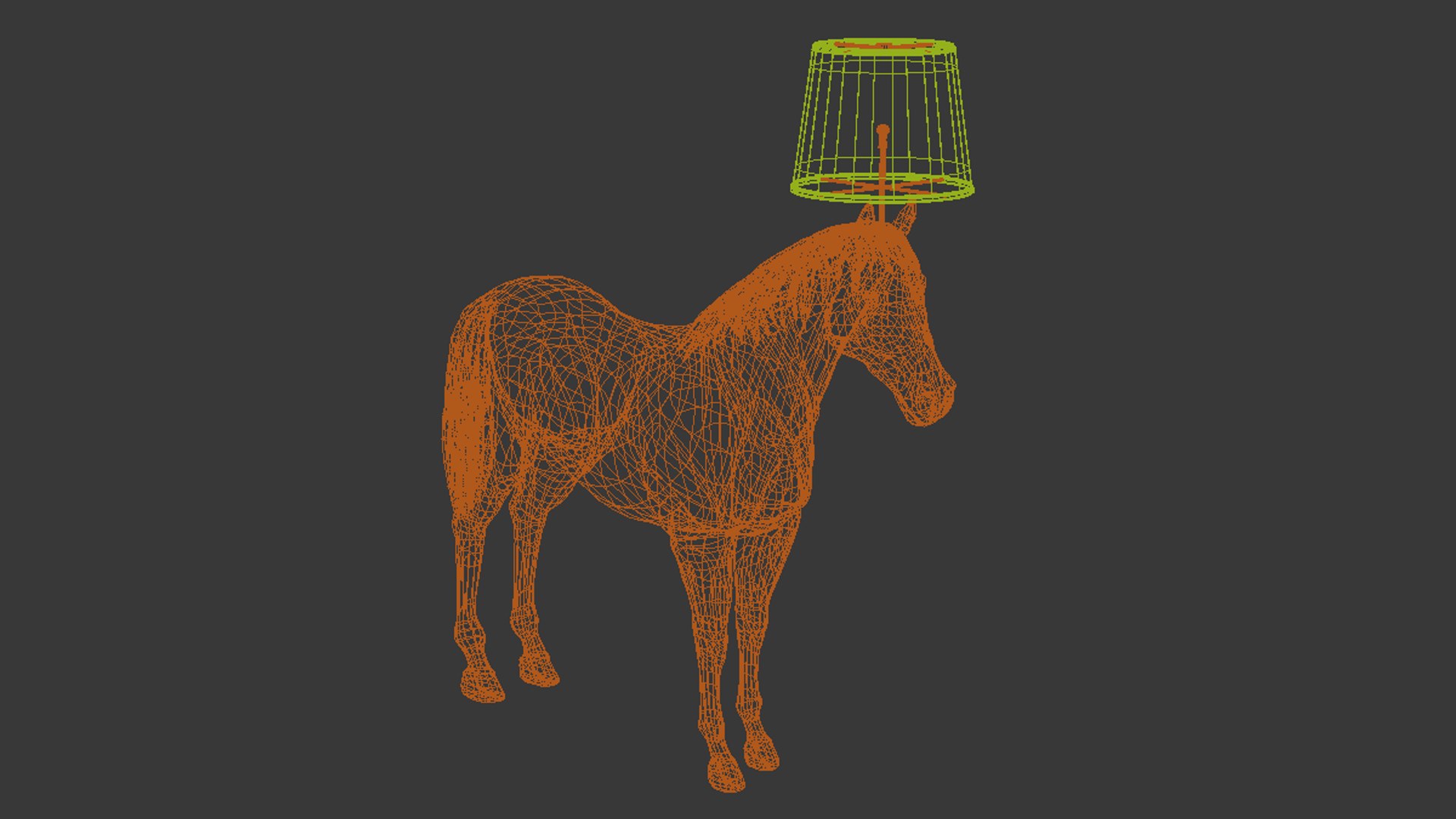 Horse lamp model - TurboSquid 1256506