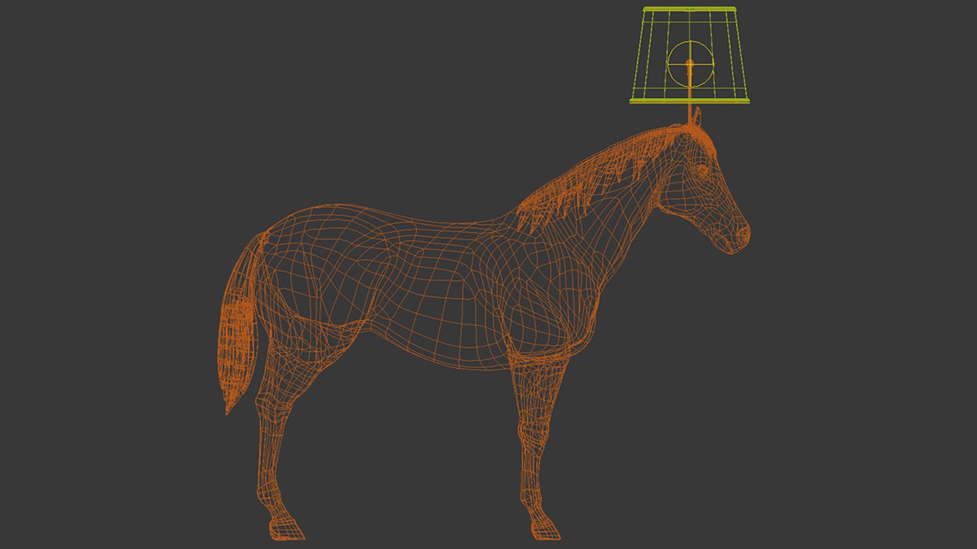 Horse lamp model - TurboSquid 1256506