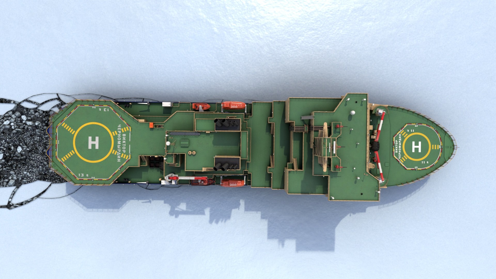 Icebreaker ice breaker lk-25 3D - TurboSquid 1682893