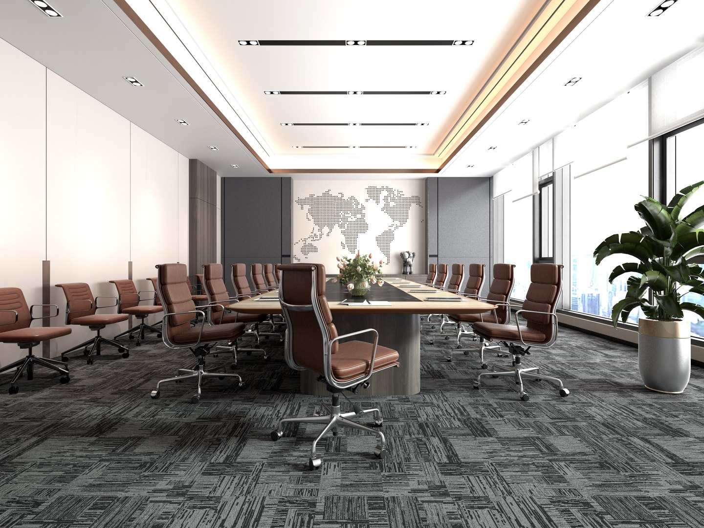 3D модель Conference Room - TurboSquid 1963721