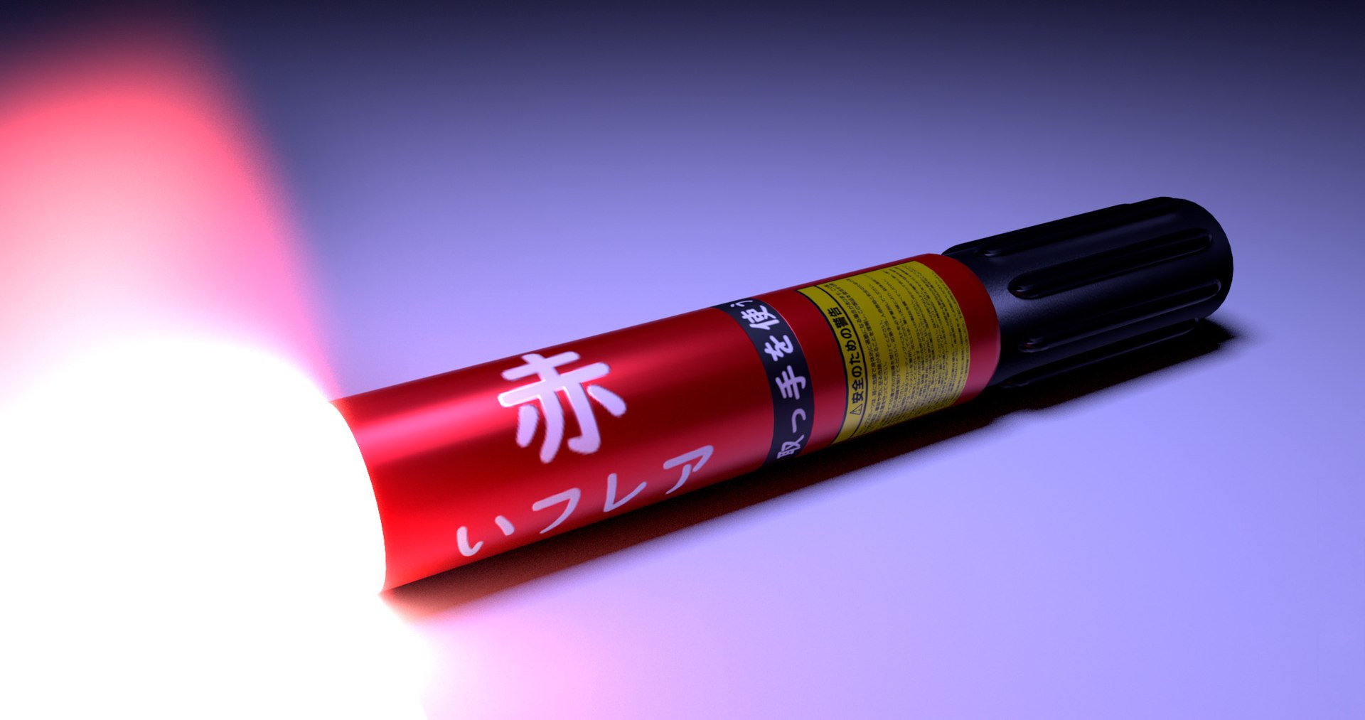 Japanese Signal Flare Model - TurboSquid 1870489