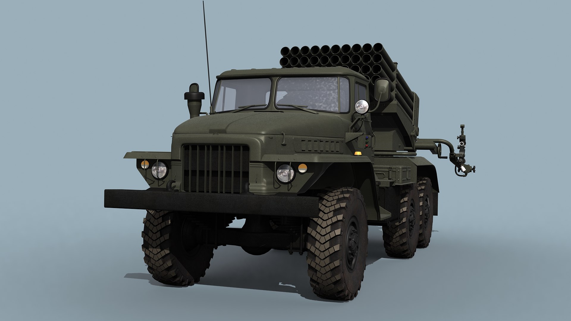 Bm-21 Grad 3d Ma