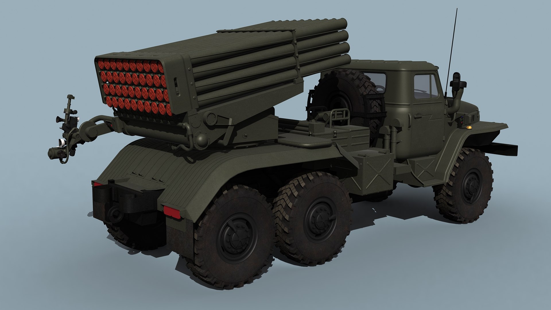Bm-21 Grad 3d Ma