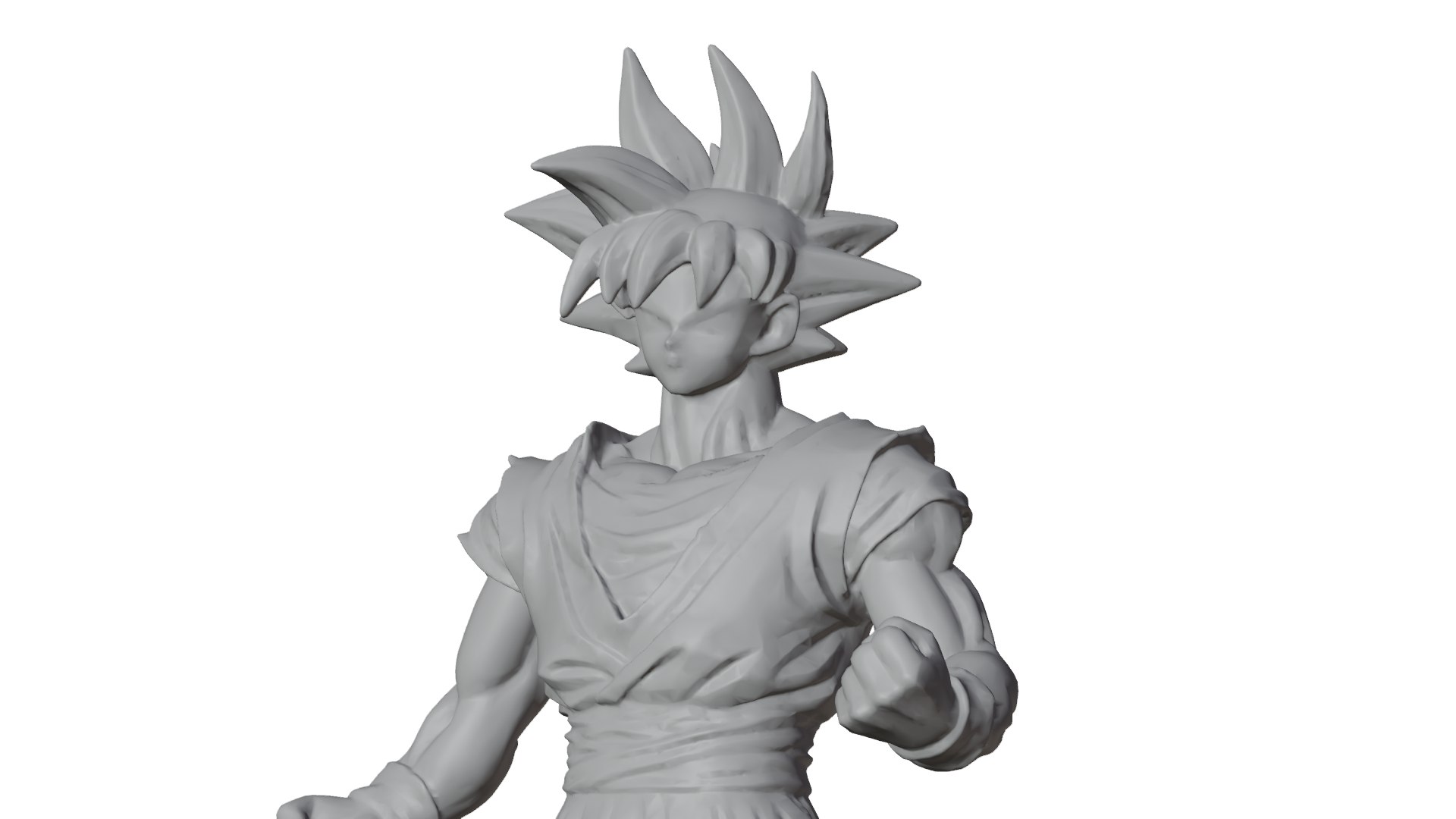 modelo 3d Modelo 3D de Goku de Dragon Ballz. - TurboSquid 2186727