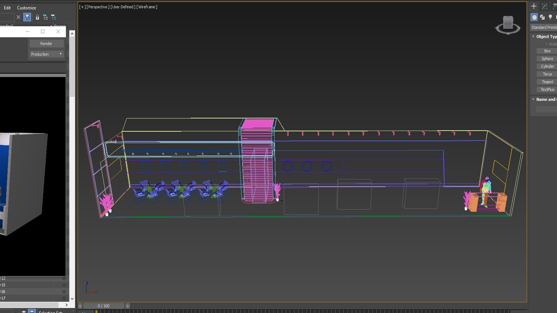 2 Side Open Stand 3D Model - TurboSquid 1995321