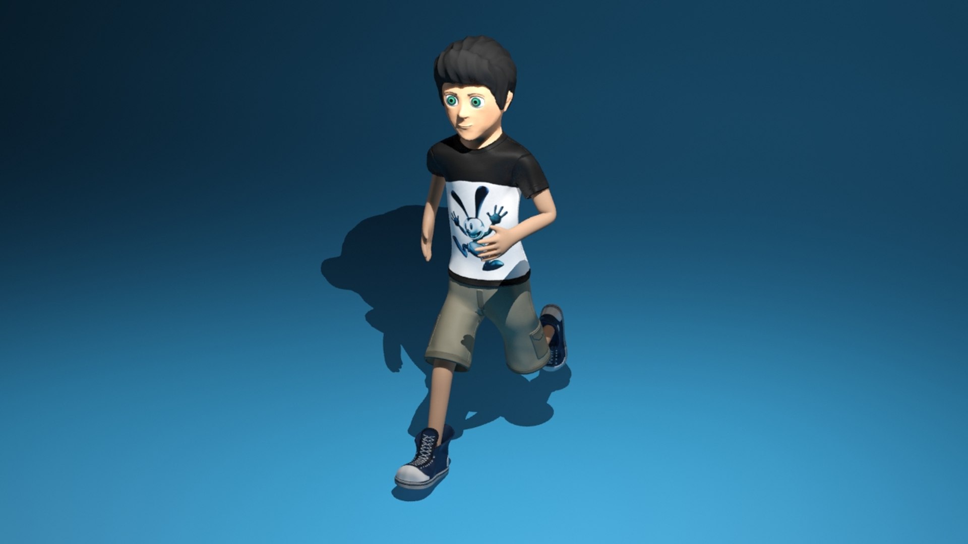 Free Rigged Animators 3d Model